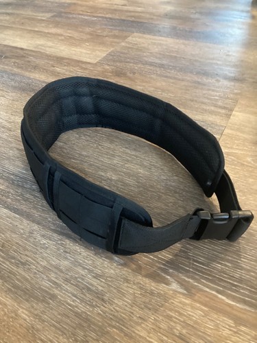 roco tactical belt molle padded battle belt black size medium | eBay