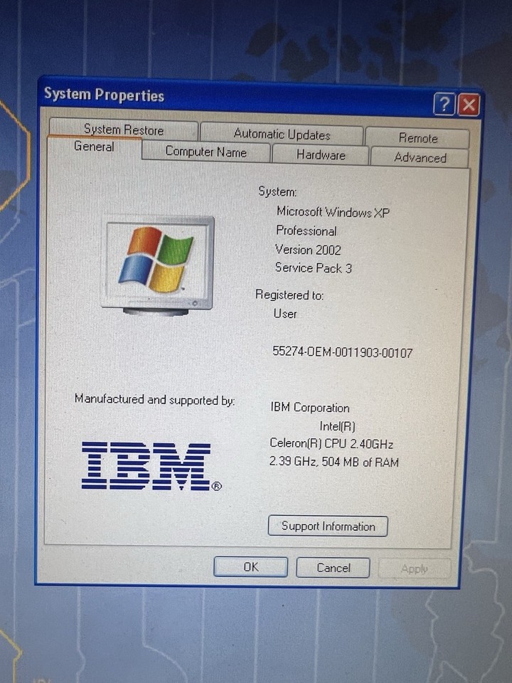 IBM ThinkCentre M50 8187 12U Desktop With Windows XP Professional | eBay