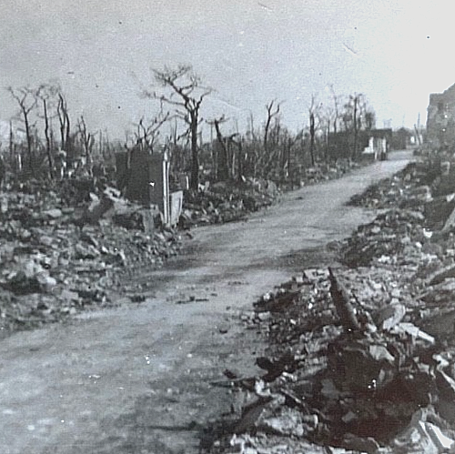 HIROSHIMA WW2 U.S. SOLDIER'S PHOTO TAKEN at GROUND ZERO NOVEMBER 1945 ...