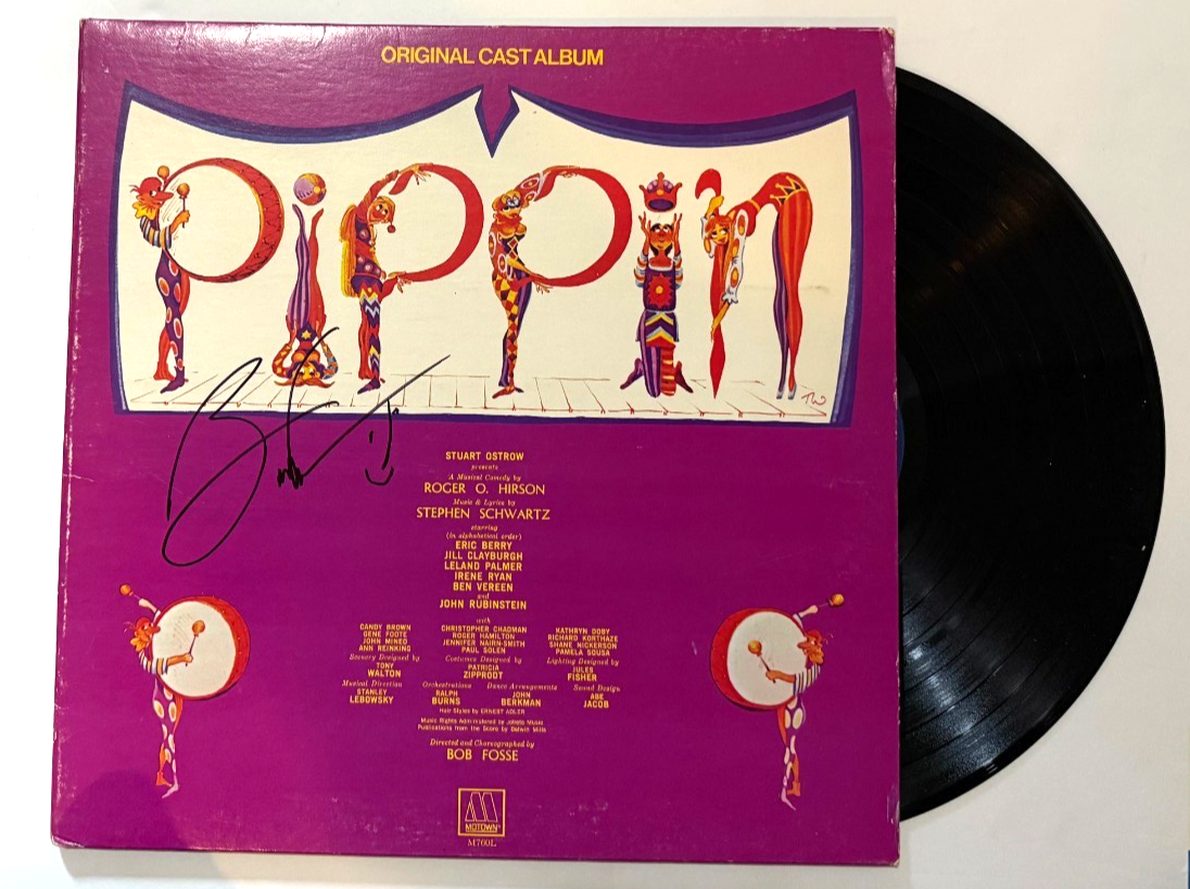 Ben Vereen dancer REAL hand SIGNED Pippin Cast Album Record Album Vinyl ...