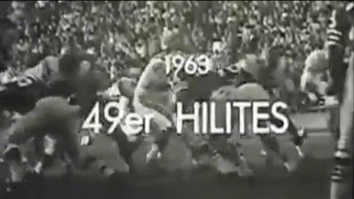 1963 San Francisco 49ers Season Highlights WOODSON ST.CLAIR McHAN Free ...