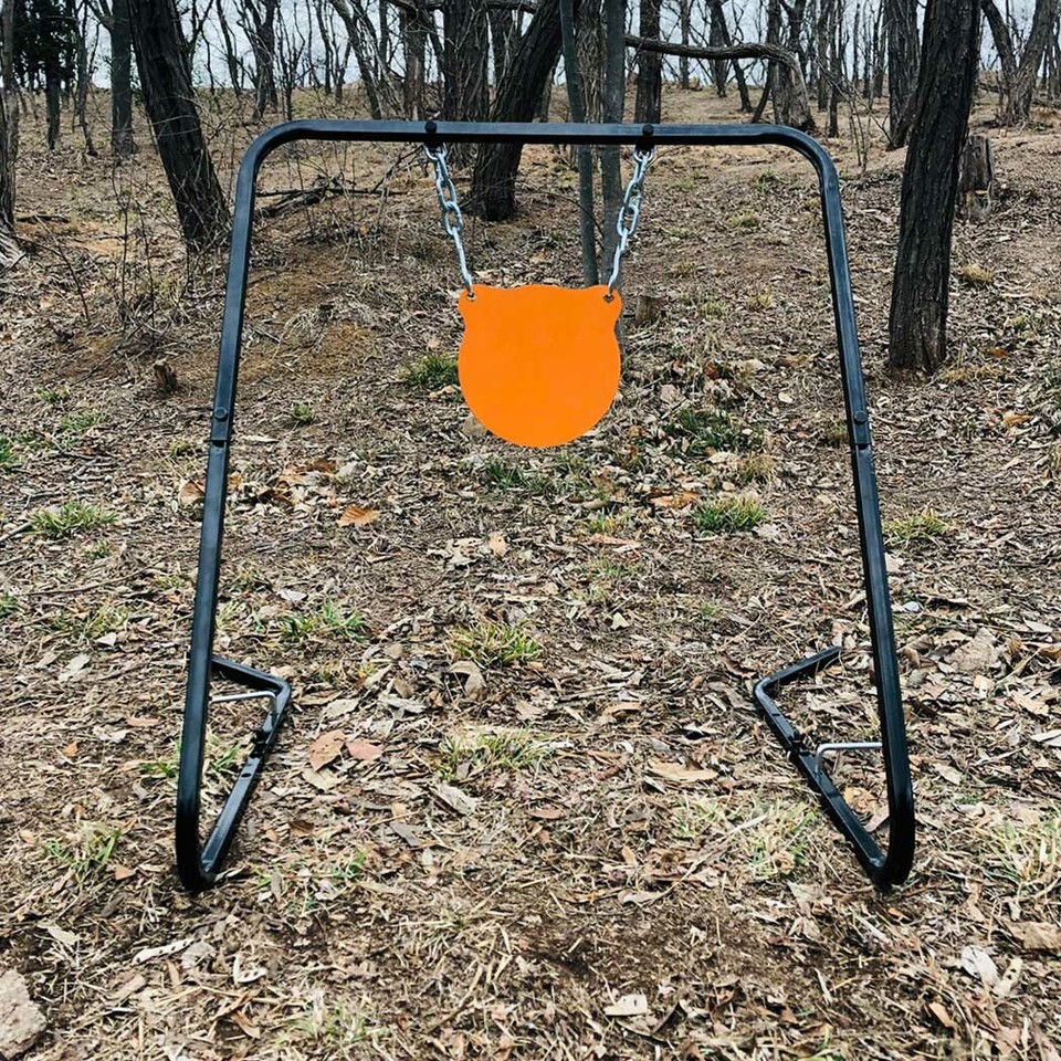 Highwild Shooting Target Stand with Chain Mounting Kit + 8" AR500 Steel ...