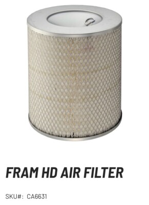 CA6631 HD FRAM AIR FILTER FOR JOHN DEERE PA2616 A7957 | eBay