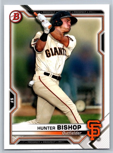2021 Bowman Hunter Bishop Rookie San Francisco Giants RC #BP-18 | eBay