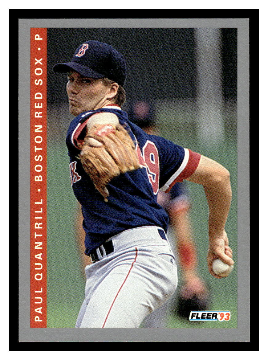 1993 Fleer #181 Paul Quantrill - Boston Red Sox | eBay