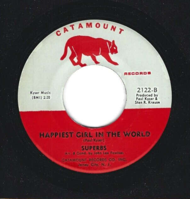 SWEET/NORTHERN SOUL 45 The Superbs Catamount 2122 | eBay