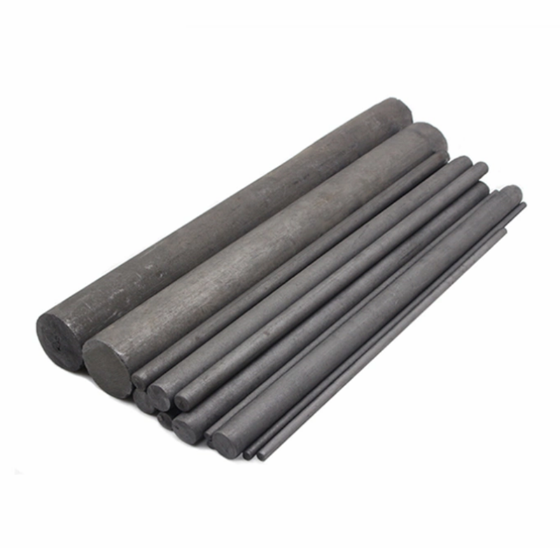 High Purity Density Graphite Electrode Carbon Round Bar Cylindrical Rod ...