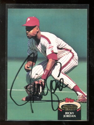 2015 TOPPS AUTO SIGNED CARD #188 RICKY JORDAN PHILLIES NRMINT A01137 | eBay