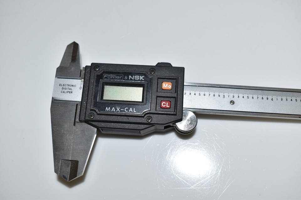 Fowler & NSK Max-Cal Electronic Digital Caliper 6" & Case (TTA23) | eBay