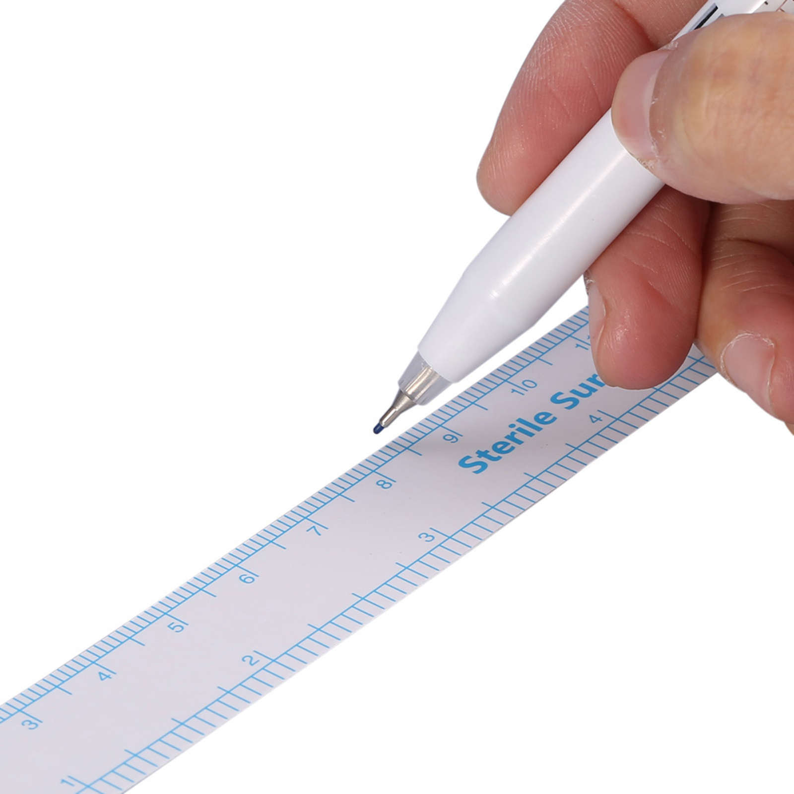 2Pcs/Set Surgical Tattoo Piercing Skin Marker Positioning Body Art Pen ...