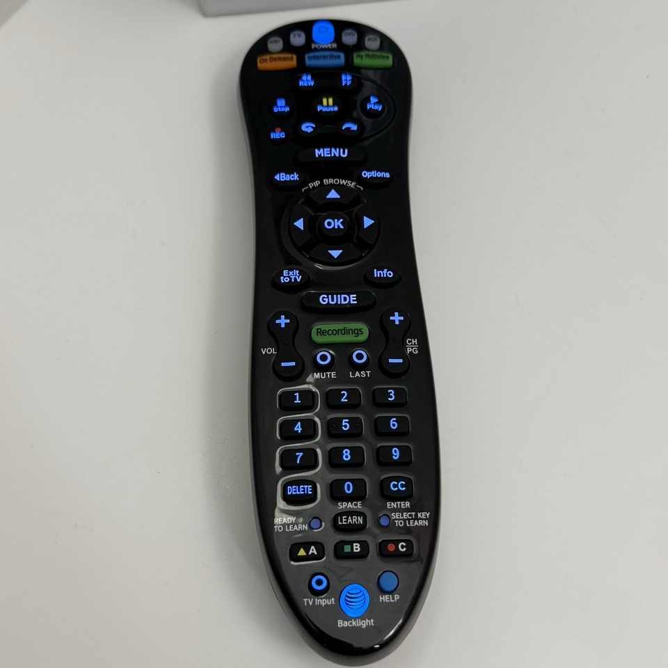 ATT U-Verse TV Point Anywhere Universal Remote ONLY P15064-C02 with Box ...