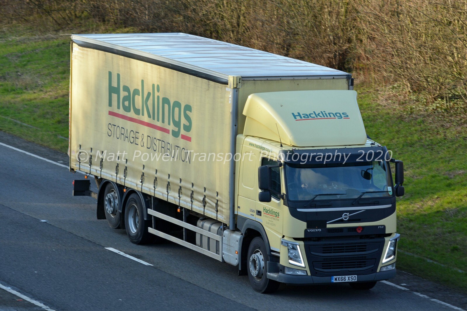 Truck Photo 12x8 - Volvo FM - Hacklings Transport - WX66 XSO | eBay UK