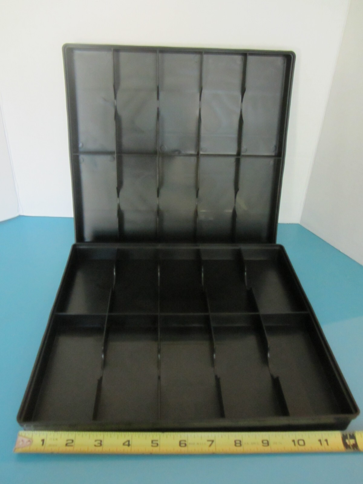 ECP/Kitting-Parts Tray 10 Compartments - ESD- Stackable - Set of 2 ea ...