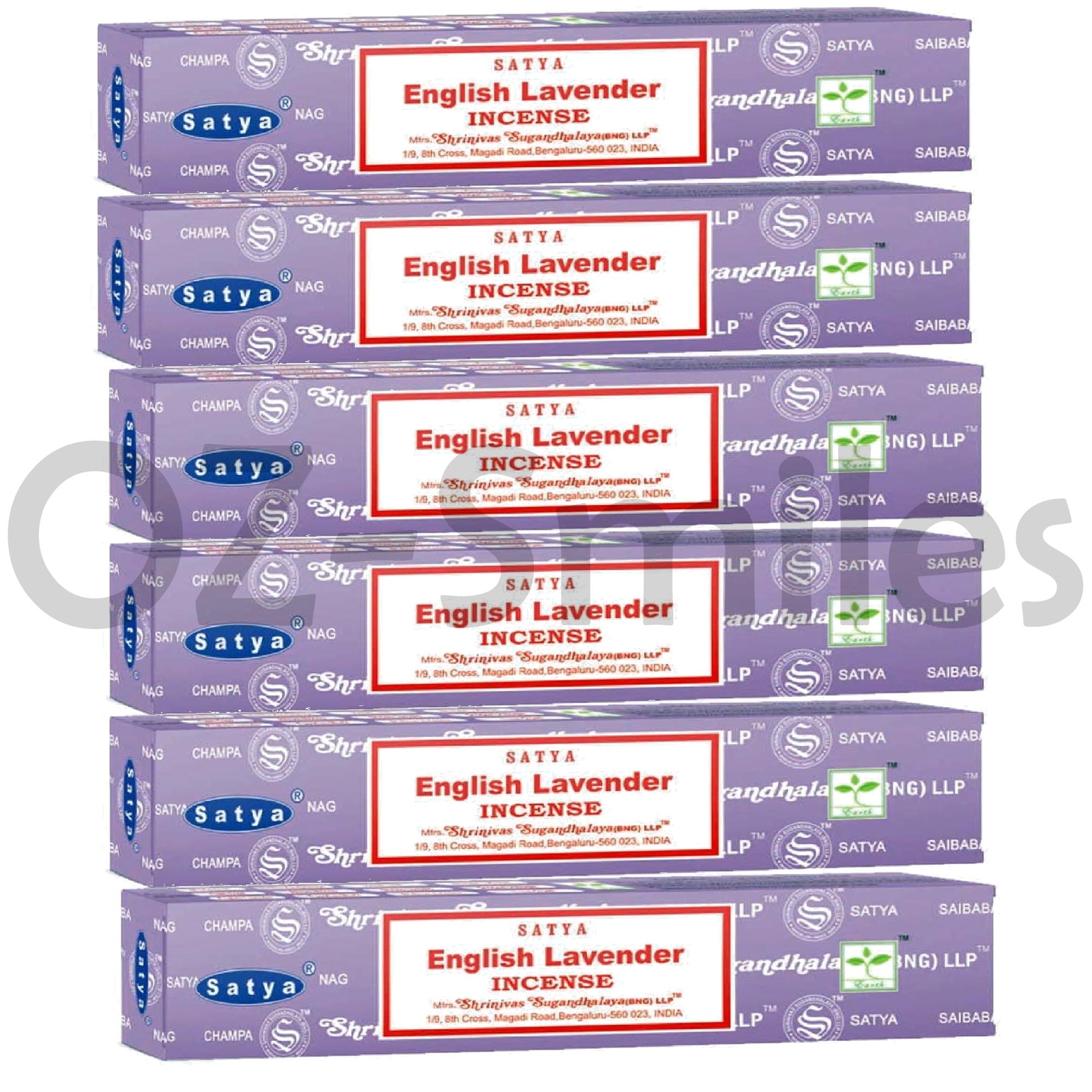 SATYA INCENSE Sticks English Lavender Incense Meditation Aroma ...