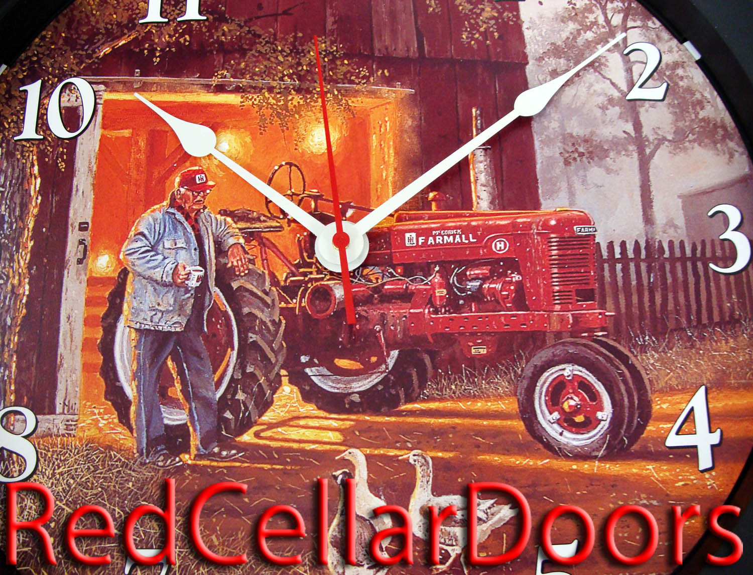 New Farmall H Tractor Vintage Dave Barnhouse Common Ground Huge 14 ...