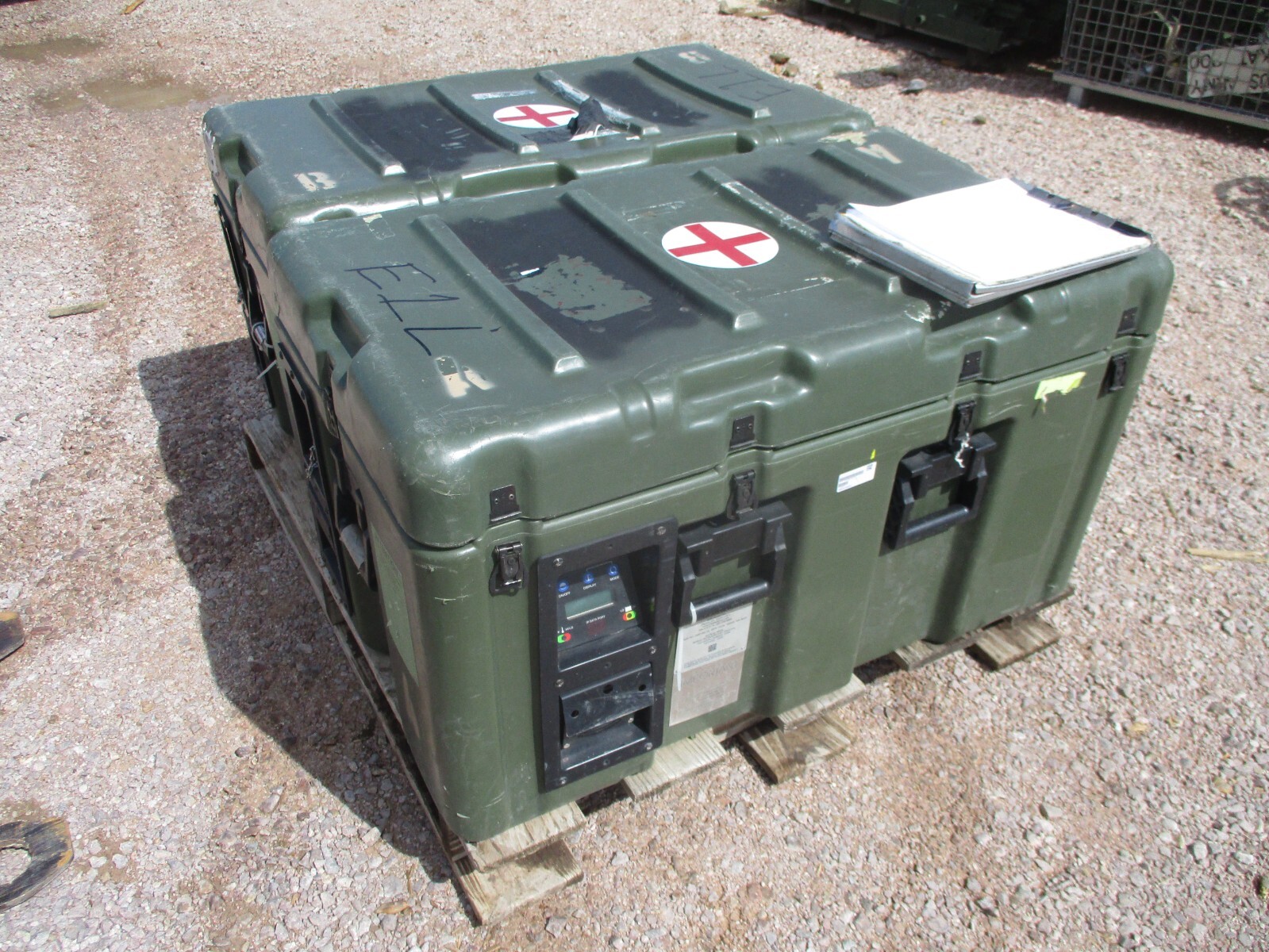 Lot of 2 Acutemp AX56L Mobile Refrigerator/Freezers, Blood Storage ...