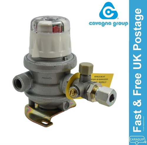 Caravan Gas Regulator Automatic Changeover Cavagna 10mm Outlet ...