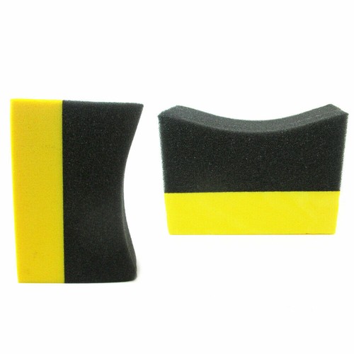 6X Tire Dressing Applicator Pads Car Contour Sponge Gloss Shine ...