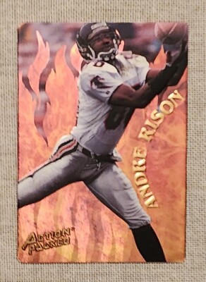 1994 ACTION PACKED FOOTBALL ANDRE RISON CATCHING FIRE CARD #R4 | eBay