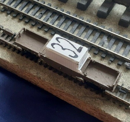 N Gauge Nuclear Flask Wagon Kit | eBay