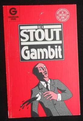 Rex Stout - Gambit - Goldmann Krimi 11 Jubiläums-Ausgabe | eBay.de