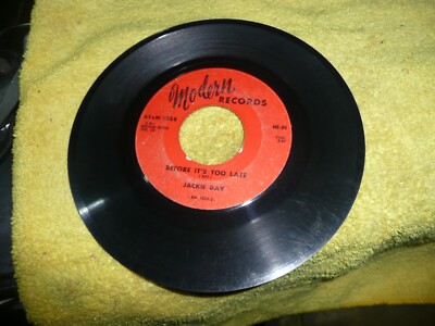record 45 rare Soul Jackie Day Before it's too late on Modern VG | eBay