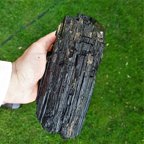 3,6 Kg Schörl schwarzer Turmalin Rohstein Turmaline Lebenskraft Zen ...