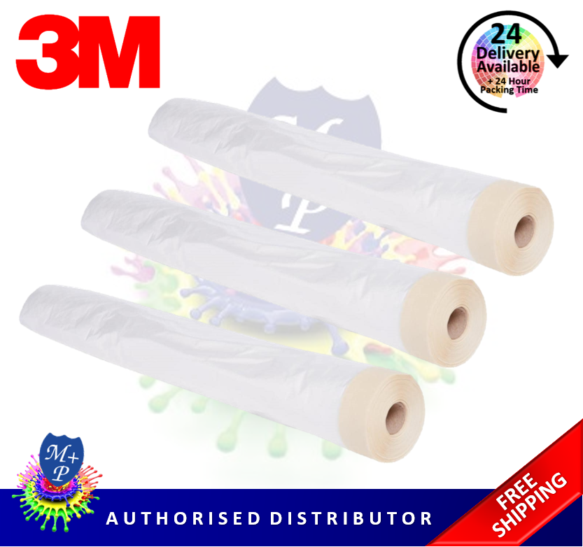 3M Poly Film Sheet Pull Down Pre 25m Roll 900mm x 25 metre 05969 ...