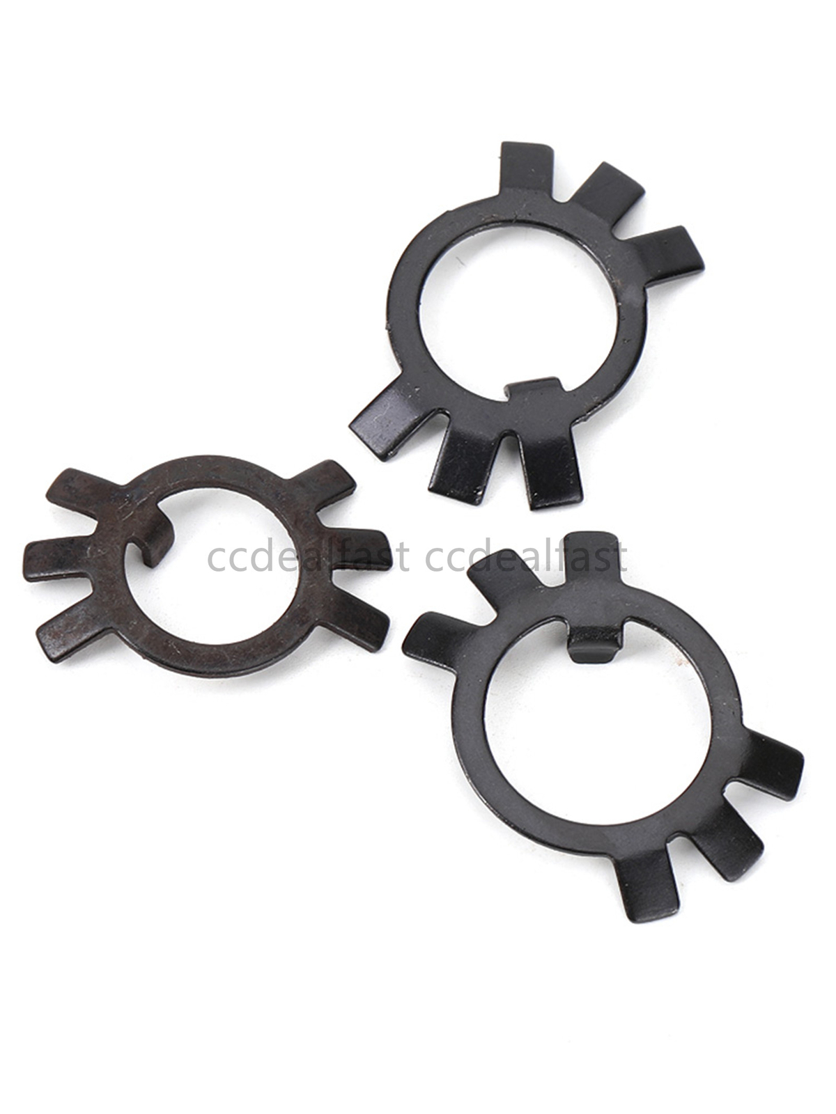 M10 - M60 Lock Stop Washers Tab Washer for Round Studding Nut Black ...