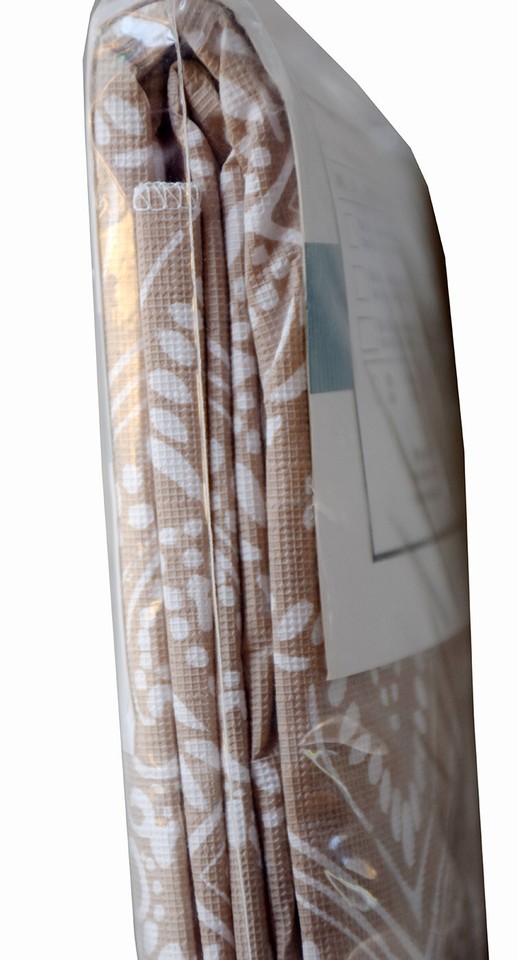 LENOX Easy Care Vinyl Tablecloth 60" X 84" Rectangle, Tan (Seats 6-8 ...