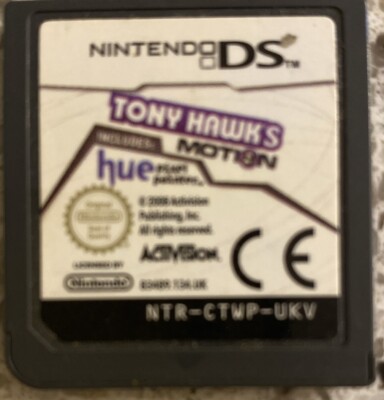 Nintendo DS Game Tony Hawk's Motion (No Motion Pack) *Authentic* DS DSi ...