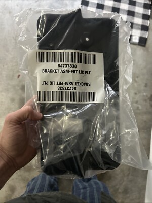 GM Bracket ASM-FRT LIC PLT 84737838 License Plate Bracket | eBay