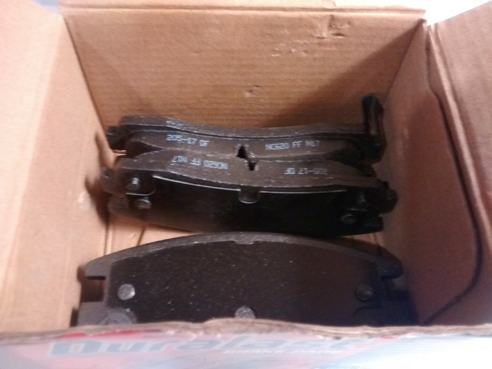 Duralast Disc Brake Pad Set - Disc Rear Duralast - Bosch D698 - Fast ...