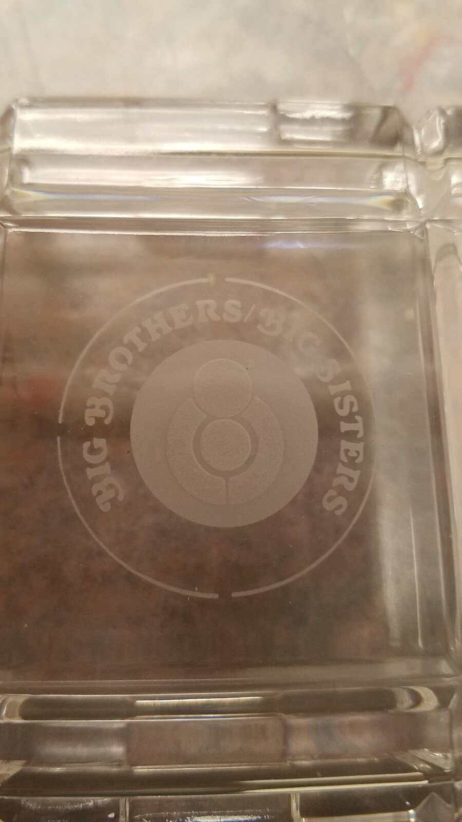 Jaffa Crystal Etch Box Royal Crystal Rock Big Brothers Big Sisters Logo ...