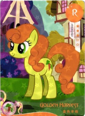 GOLDEN HARVEST HY06-R-016LI Proxy My Little Pony CCG Collectible Card ...