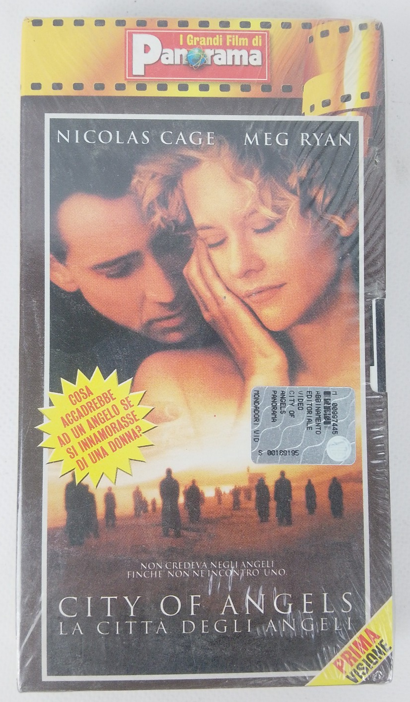 City of Angels The The Angels VHS Italian 1998 Cage Meg Ryan Silberling ...