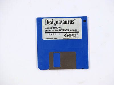 Designasaurus Commodore Amiga Video Game | eBay