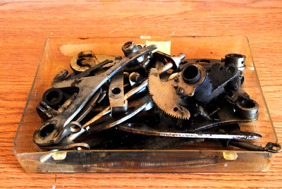 vintage antique national cash register model 39-3/4 lot arms and levers ...