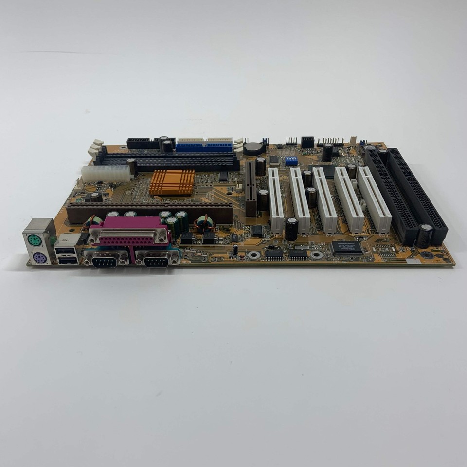 Gigabyte GA-7IXE REV 1.1 Slot A AMD Motherboard w/ Processor and Mount ...