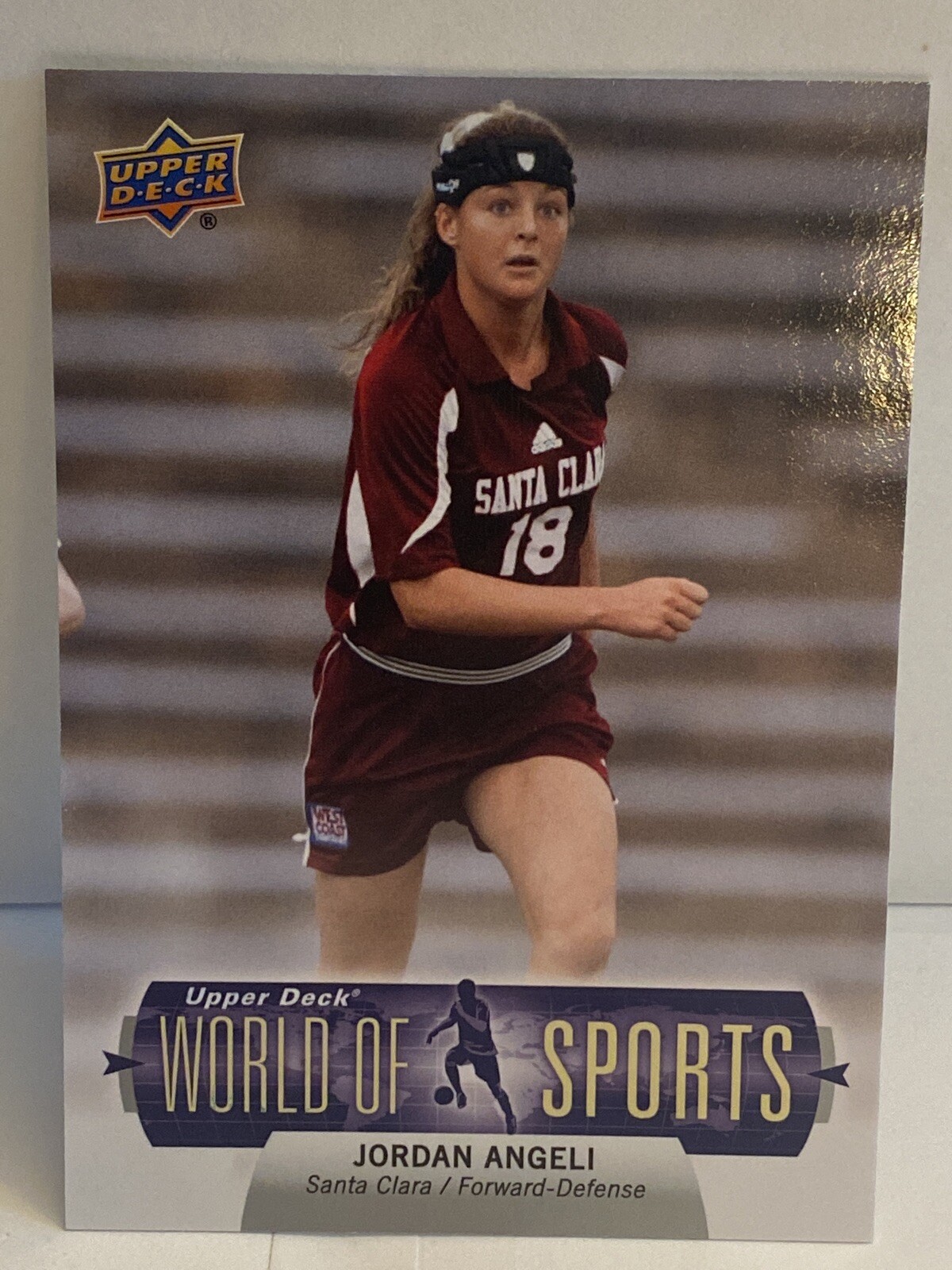 2011 UD WOS Jordan Angeli Soccer 🔥🔥🔥🔥🔥 | eBay