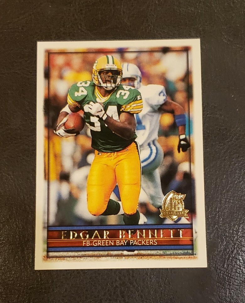 1996 Topps Football Card #189 Edgar Bennett | eBay