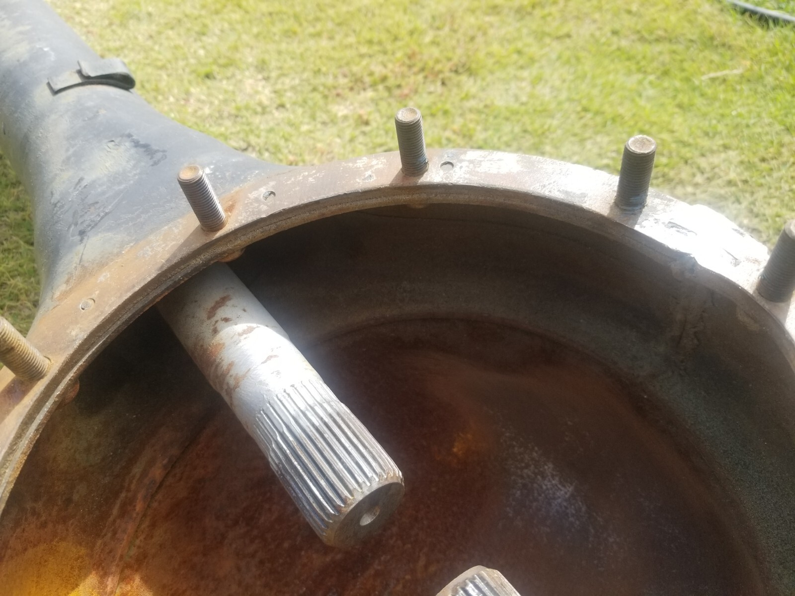 1970 1971 72 PLYMOUTH CUDA DODGE CHALLENGER 8 3/4 REAR AXLE HOUSING ...