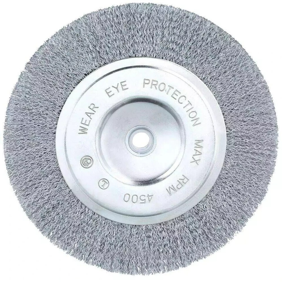 DEWALT Wire Wheel for Bench Grinder, Crimped Wire, 8-Inch (DW4906) | eBay