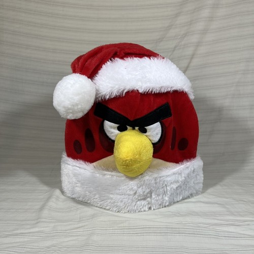 Rare 2012 Angry Birds Red Santa Christmas Hat Decor Decorations N1 | eBay