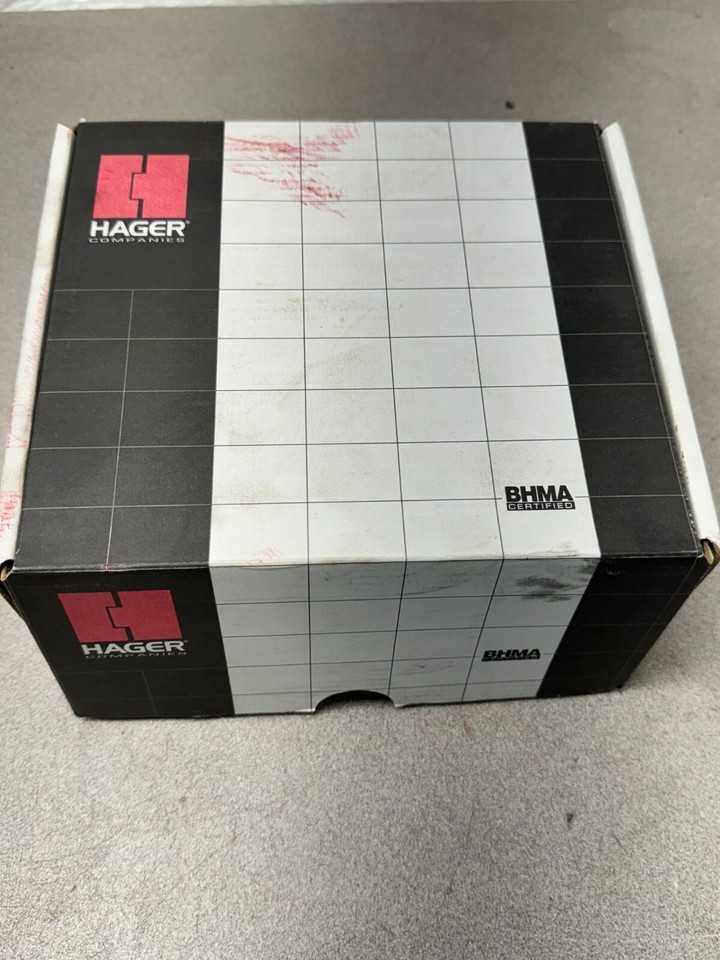 NEW IN BOX HAGER 3480 2-3/4" LEVER LOCK SET DOOR LATCH | eBay