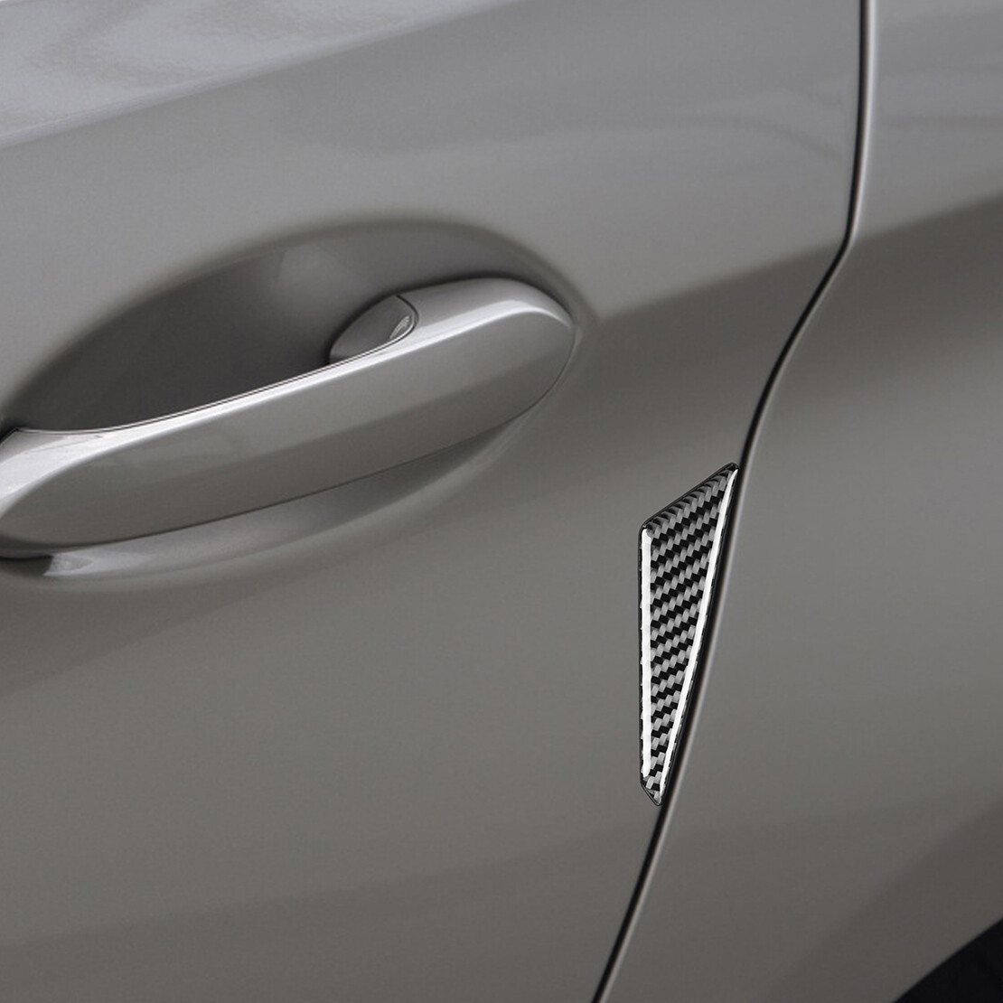 Type B Carbon Fiber Car Door Side Edge Guard Protection Trim Stickers ...