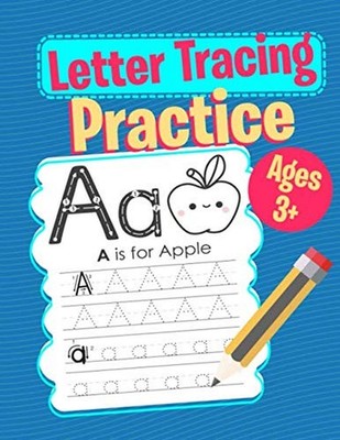 Letter Tracing Practice For Ages 3+: Alphabet Big Letter Tracing and ...