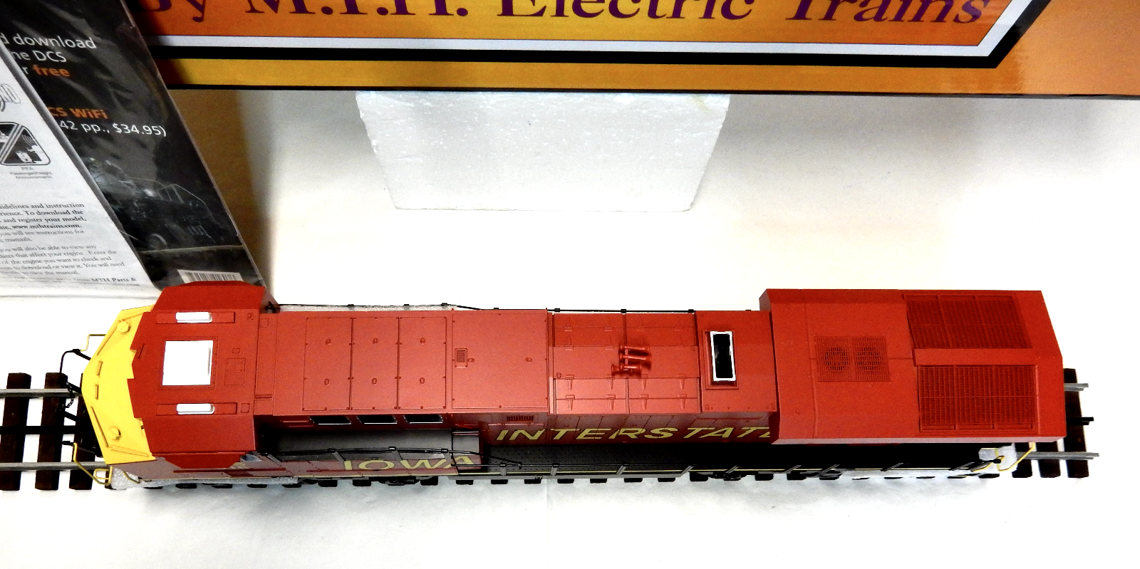 MTH Railking #30-21161-1 Iowa Interstate ES44AC Imperial Diesel ...