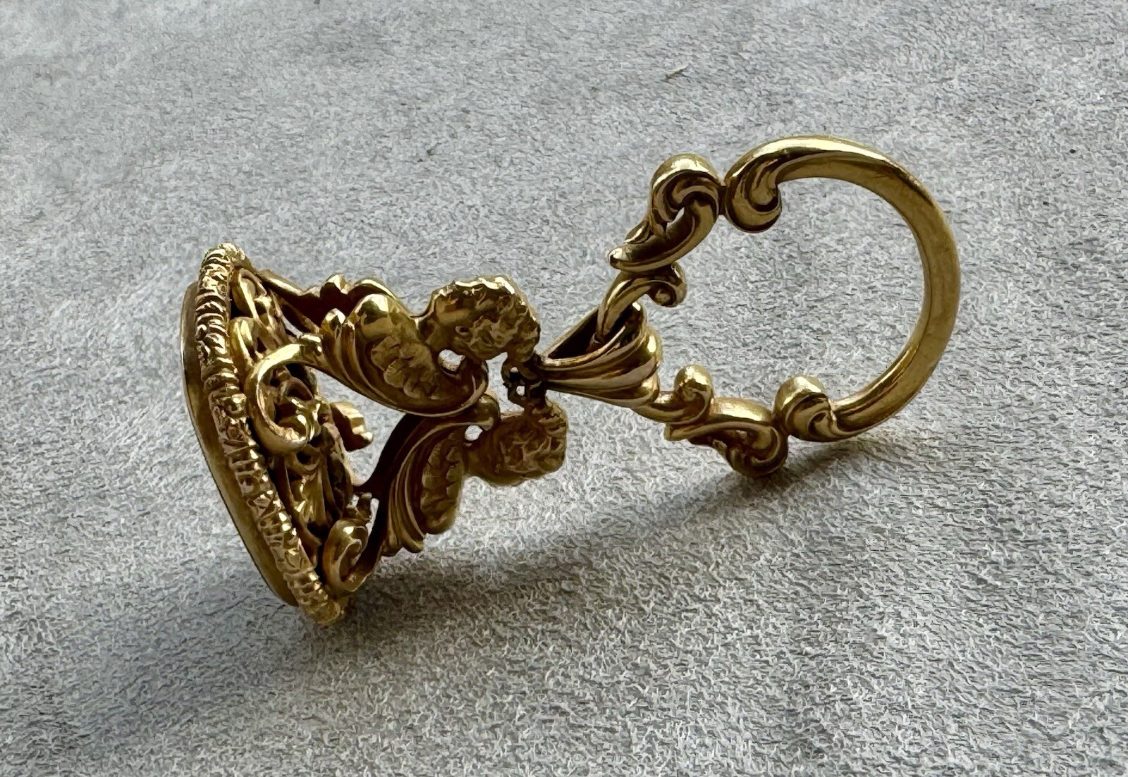 Carter Gough & Co Art Nouveau 14k Gold Nephrite Jade Fob | eBay