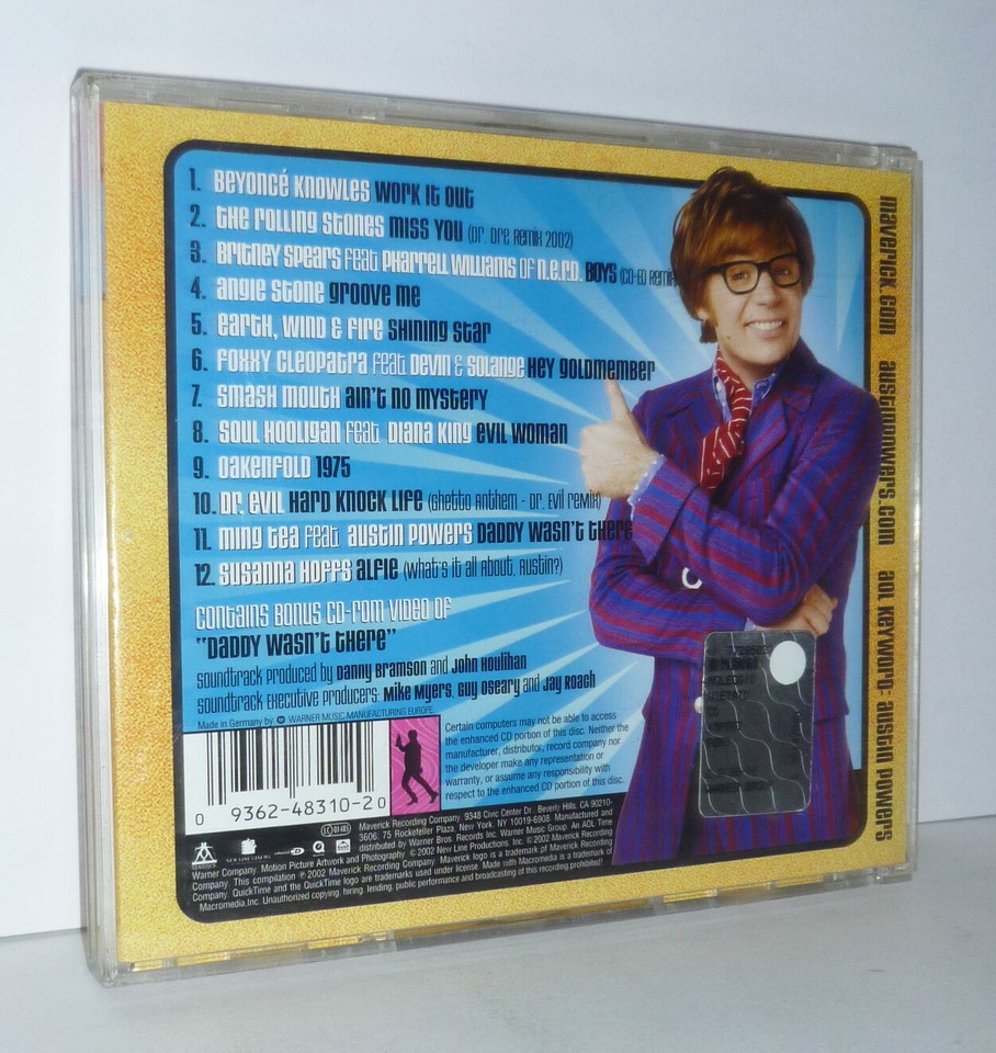 Austin Powers In Goldmember - Soundtrack Of The Film - Sealed Music CD ...